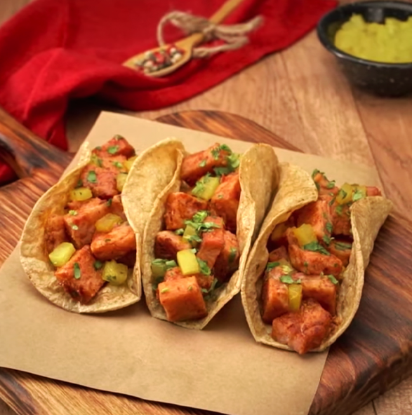 Imagen receta Tacos de chuleta con Chilpotle